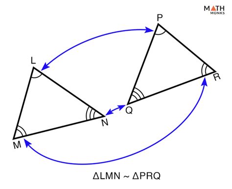Similar Triangles Definition Properties Formulas Examples