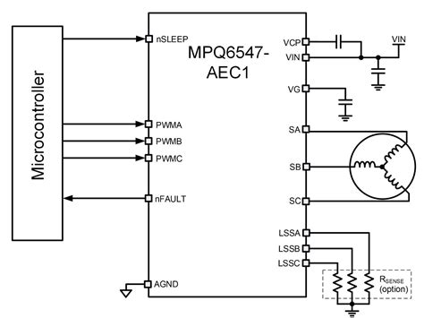 MP V A Three Phase Power Stage With ENBL PWM Inputs MPS