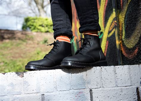 Solovair Black Greasy 6 Eye Astronaut Boot Eisdieler