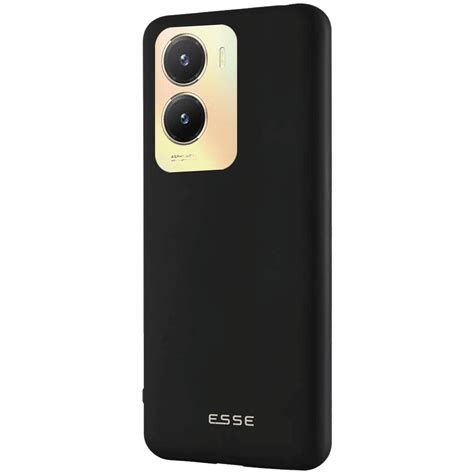 Buy Esse Soft Silicone Back Case For Vivo T X Optimal Protection Black Online Croma