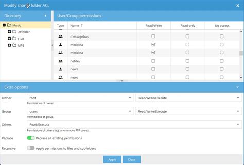 Shared Folder Permission Problems General Openmediavault