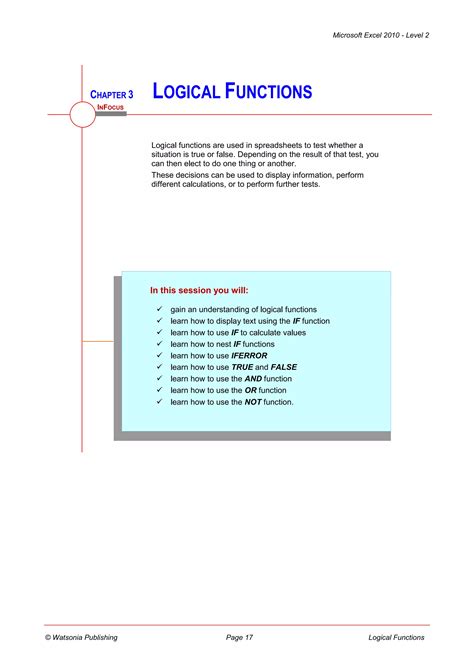 03 logical functions pdf