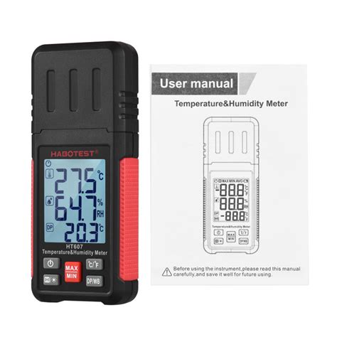 Smart Sensor HT Digital Hygrometer Handheld Temperature Humidty