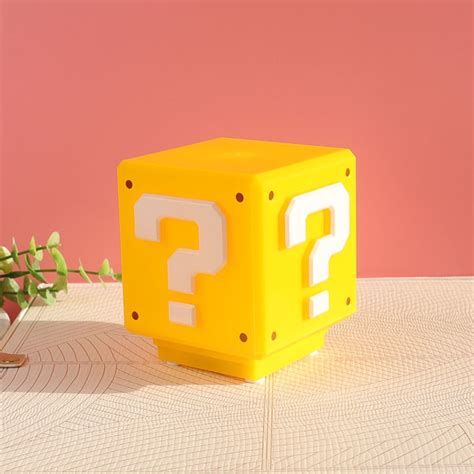 Super Mario Block Lamp Buy 2 Free Shipping