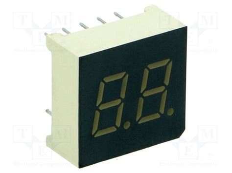 Dc03 11srwa Kingbright Electronic Display Led 7 Segment 7 6mm 0