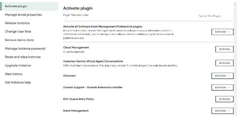 Solved What Plugins Do I Need To Install To Use Strategic Servicenow Community