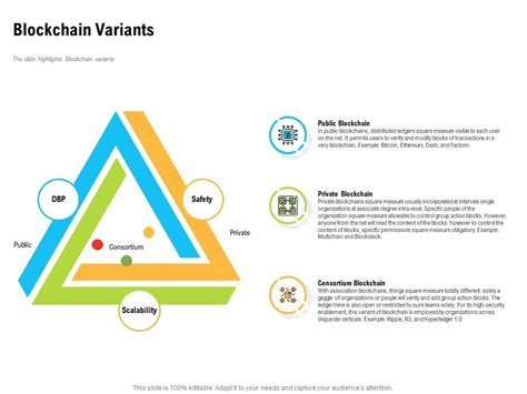 Blockchain Variants Consortium Blockchain Ppt Powerpoint Presentation
