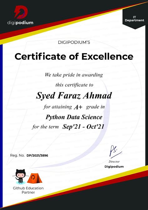Syed Faraz Ahmad On Linkedin Datascience Python Digipodium