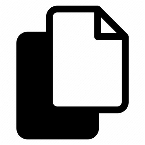 1 Copy File Duplicate Paperwork Paste Icon Download On Iconfinder