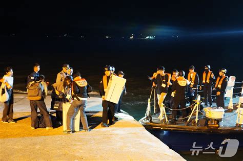 투표함 수·호송 이상무해경 도서지역 투표함 110개 중 73개 옮겨