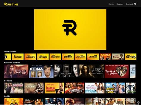 Runtime Qué Es Qué Canales Tiene Y Cómo Utilizarlo Para Ver Sus Canales Gratis Y Sin Registro