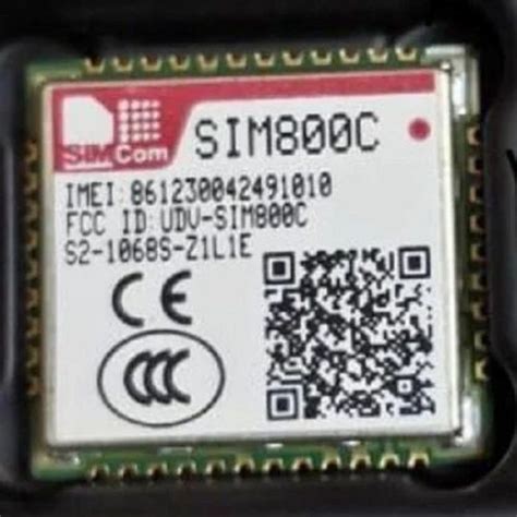 Simcom Gsm Gprs Module Sim800c Gsm Module Manufacturer From Mumbai