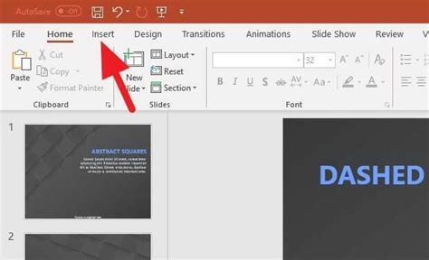 how to create a dashed line in powerpoint slide vegaslide
