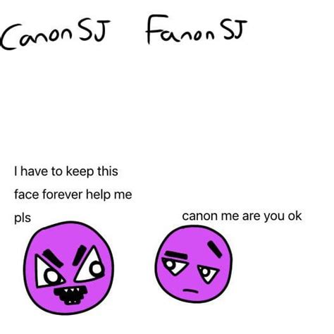 Canon Vs Fanon Shape Japer My Beloved Rnumberjacks