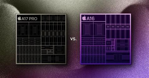 So Sánh Chip A17 Pro Và A16 Bionic Techone