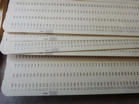 100 Vintage 1970s Ibm 5081 Computer Fortran By Hollywoodsunset