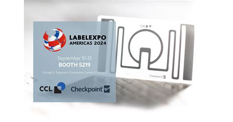 Ccl Label Debuts Innovative Rfid Solutions At Labelexpo 2024 With Checkpoint Systems