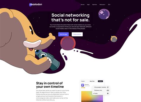Oak Launching Mastodon