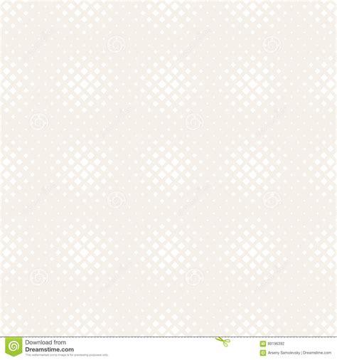 Repeating Rectangle Shape Halftone Vector Seamless Monochrome Pattern