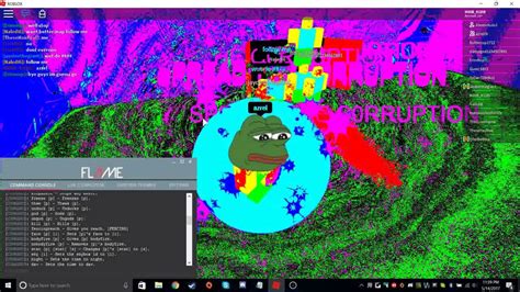 Roblox Flame Showcase Lua C Script Execution 70 Commands Youtube