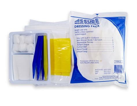 Nhg Pharmacy Online Assure Sterile Basic Dressing Set