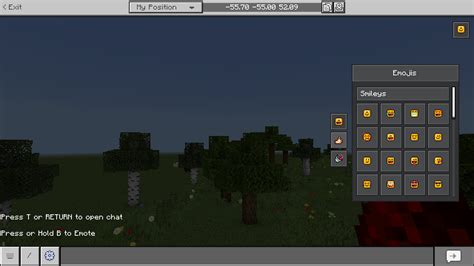 Emojis Resource Pack Minecraft Bedrock Texture Packs Curseforge