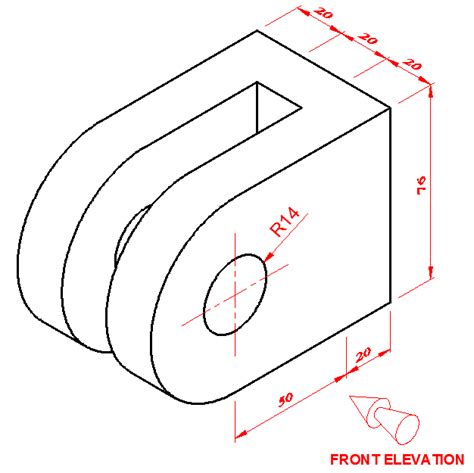 Third Angle Orthographic Projection