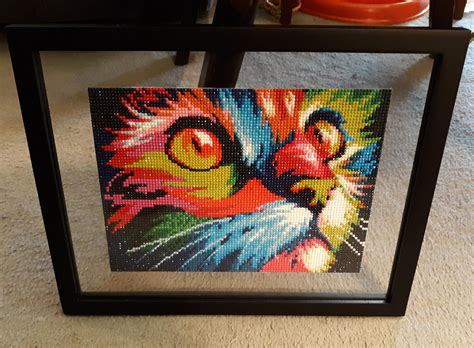 Floating Frame For Those That Were Asking About It The Picture Sits Between 2 Pieces Of Glass