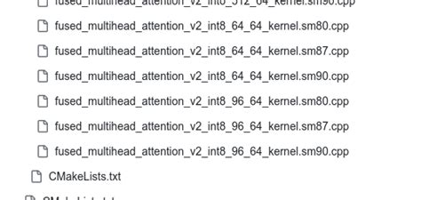 Fused Attention Kernel · Issue 3280 · Nvidiatensorrt · Github