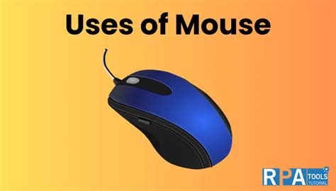 Uses Of Mouse In The Ever Evolving Landscape Of… By Rpatools Dec 2023 Medium