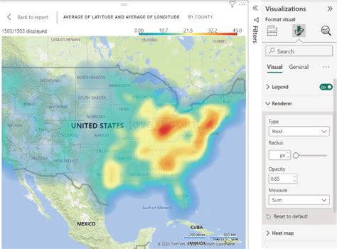 Power Bi Heat Map Tpoint Tech