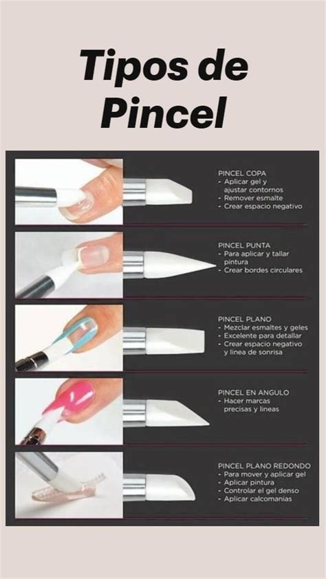 Tipos De Pincel ネイル