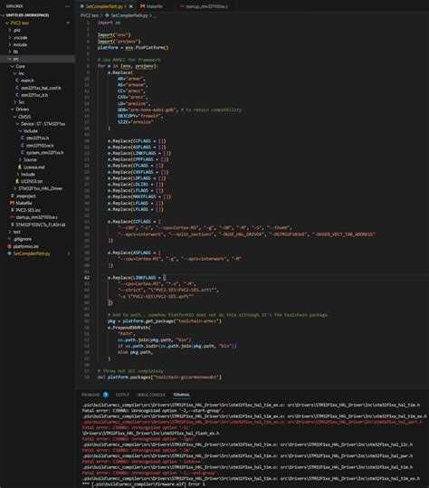 Use Custom Toolchain Armcc Instead Of Gcc Platformio Community
