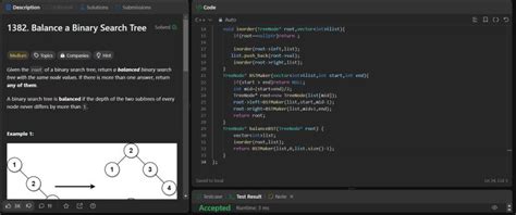 Day 97100 Of Code Balance Binary Search Tree Bhartendu Pant Posted