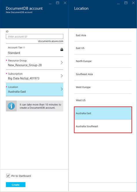 Azure Documentdb Gday Australia Azure Blog Microsoft Azure