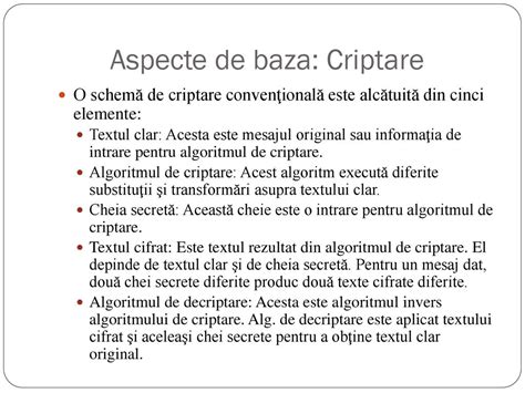 Procedee de cifrare uzuale în Internet ppt download
