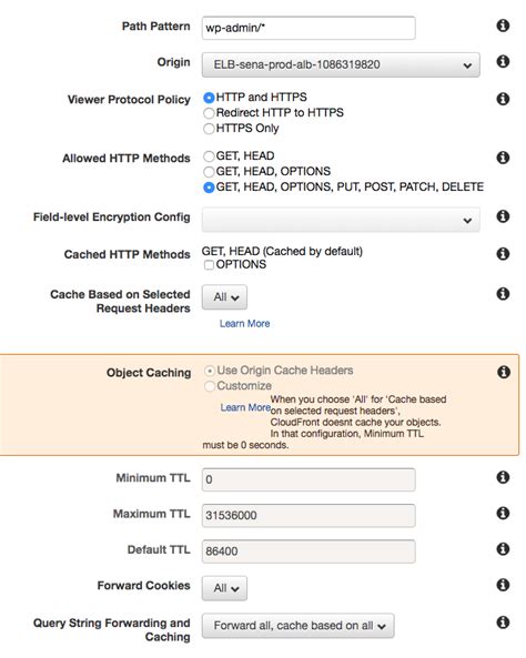 Amazon Web Services Aws Cloudfront 504 When Post Update With Wordpress Stack Overflow