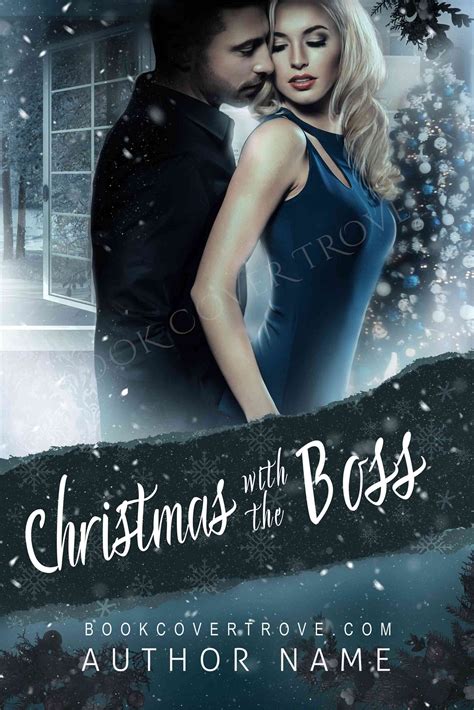 Premade Romance Book Cover ‘christmas With The Boss Book Cover Trove