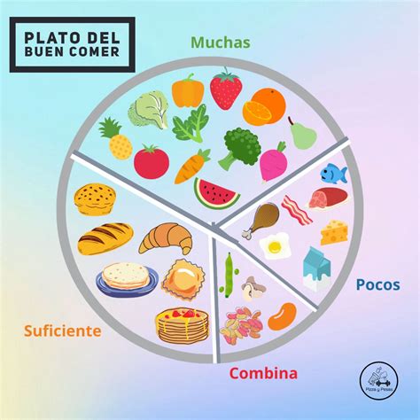 Plato Del Buen Comer Plato Del Buen Comer Plato Alimenticio Alimentacion Complementaria