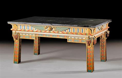 19th Century Gilt Carved Center Table Egypt Style Ismail Pasha Gezireh