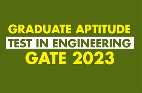 gate exam 2023 how to prepare in remaining last 9 days read here