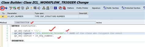 Triggering Work Flow With Class Event Sapcodes