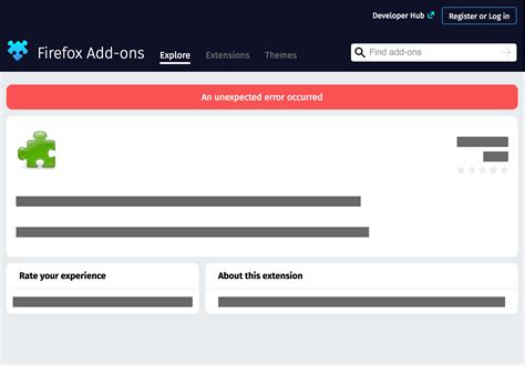 Show A 500 Page For Unexpected Errors In Errorhandler · Issue 10649 · Mozillaaddons · Github