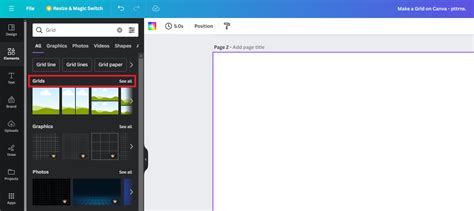 How To Make A Grid On Canva Pttrns
