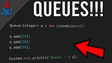 Queues In Java Simple And Easy Youtube