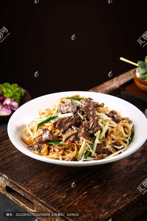干炒牛河 中国菜系 食品餐饮 摄影素材 汇图网www huitu
