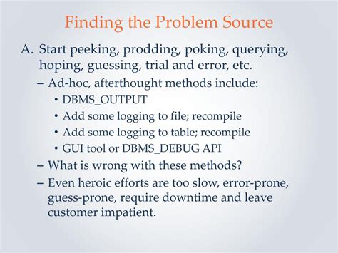 And Instrumentation Of Production Plsql Ppt Download