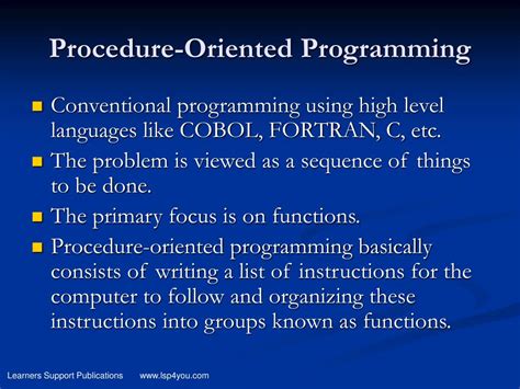 Ppt Object Oriented Programming Powerpoint Presentation Free