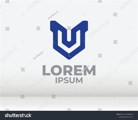Cyber Security Vector Logo Shield Check Stock Vector Royalty Free