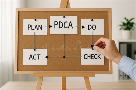 Pdca Plan Do Check Act Diagram Stock Illustrations 371 Pdca Plan Do